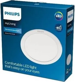 Philips Diamond bílá / Podhledové LED svítidlo / 17W / 1500lm / 3000K