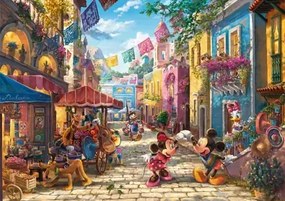 SCHMIDT Puzzle Mickey  Minnie v Mexiku / 6000 dílků / od 12 let