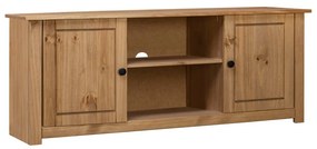 TV skříňka 120 x 40 x 50 cm masivní borovice řada Panama 282670