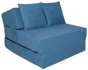 FIMEX Křeslo  HONEY Comfort 70x200x15 Tmavě modrá