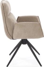 HALMAR K574 židle tmavě béžová