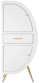 Designová komoda Raghnall 60 cm bílá