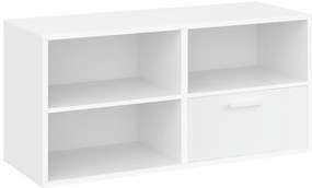 Bílá nízká komoda 90x43 cm Keep by Hammel - Hammel Furniture