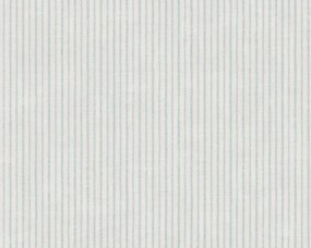Vliesová tapeta tyrkysové a šedé proužky ve vintage stylu, 390764 / Tapety na zeď 39076-4 Maison Charme (0,53 x 10,05 m) A.S.Création