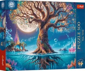 TREFL Puzzle Premium Plus Tea Time: Magický strom / 500 dílků / 48 x 3