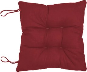 XPOSE® Sedák na židli REST - vínový 40x40 cm