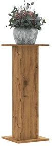 Stojany na rostliny 2 ks dub artisan 30 x 30 x 80 cm kompozit 3307872
