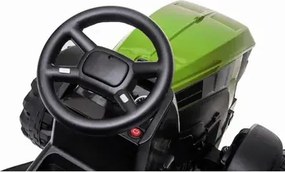 Buddy Toys FARM Elektrický traktor + vozík / 30 W / Rychlost: 3-7 km-h
