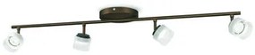 Philips 53334/06/16 Fremont spot bronz 4x4W 230V Bodovky a spoty