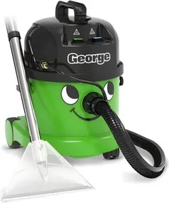 Numatic GVE370-2 černá / Průmyslový vysavač / 1200 W / 15 L / Mokré a