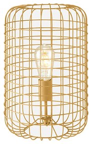Stolní lampa Solido - zlatý kov