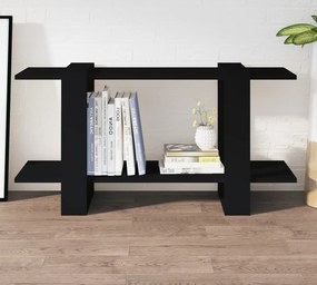 vidaXL Knihovna 100 x 30 x 51 cm kompozitní dřevo [811560] Barva: Černá