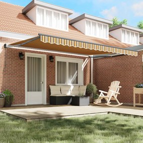 Stahovací markýza Vícebarevný 450 × 300 cm 3330951