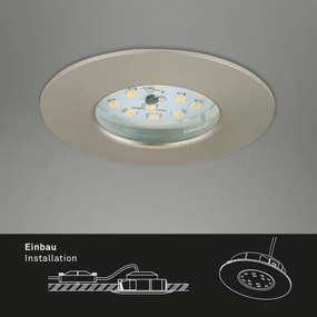 Briloner 7231-032-SADA 3x LED Stmívatelné koupelnové svítidlo LED/5,5W/230V IP44