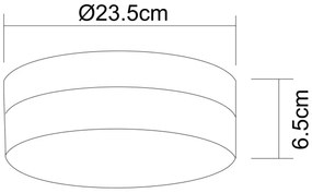 GLOBO 48402 - Stropní svítidlo OPAL 2xE27/40W
