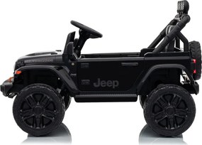 LEAN CARS Akumulátorové vozidlo Jeep Rubicon DK-JWR558 24 V, černé