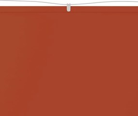 Vertikální markýza terakotová 100 x 1 200 cm oxfordská látka 148359