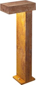 LA 1006347 RUSTY® PATHLIGHT 70 LED venkovní stojací svítidlo, rezavě zbarvené, IP55, 3000K - BIG WHITE (SLV)