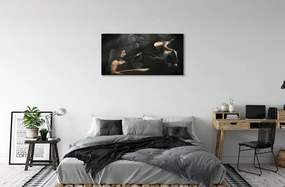 Obrazy na plátně Žena temná postava 120x60 cm
