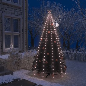 Světelná síť na vánoční stromek s 250 LED diodami 250 cm - Default Title