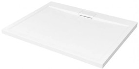 BESCO Obdélníková sprchová vanička AXIM Barva - Bílá, Rozměr A - 100 cm, Rozměr B - 80 cm VANKAXIM1080BB
