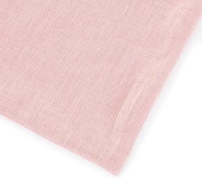 Tom Linen Povlak na polštář Pudrově růžová Velikost: 50x50cm