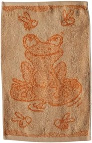 Profod Dětský ručník Frog orange 30x50 cm