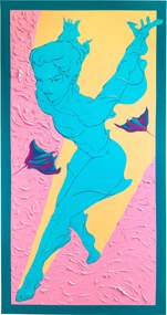 Ondřej Mio Michálek | Dive of Ecstasy Rám: Bílý, Velikost: 100 x 70 cm