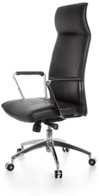 Bruxxi Kancelářská židle Fener, 127 cm, černá