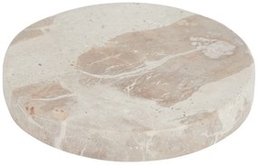 MARBLE Podtácek mramorový 10 cm - béžová