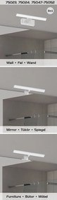 Rabalux OLIRO LED koupelnové svítidlo 75051