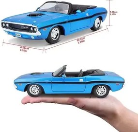 Maisto 1970 Dodge Hemi Challenger R|T Convertible / měřítko 1:24 / od