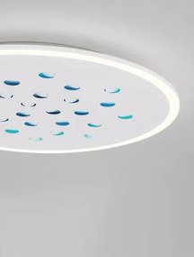 Moderní stropní svítidlo Astraeus RGB 60 s dálkovým ovládáním