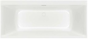 Villeroy & Boch Subway 3.0 - Vana 180x80 cm, Quaryl, alpská bílá UBQ180SBW2DV-01