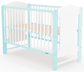 Dětská postýlka New Baby ELSA bílo-mátová