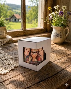 Srdcem darované Veselý hrneček pro kamarádky/kamarády/partu - na přání 3D ilustrace