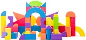 OLYMPTOY Pěnové kostky 52 ks / Stavebnice / měkký pěnový materiál / od