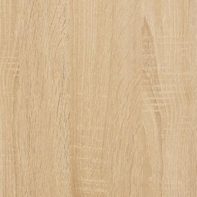 vidaXL Rohový psací stůl 145 x 100 x 76 cm dřevotříska [801092] Barva: dub sonoma
