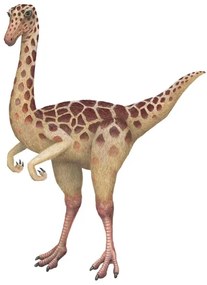 Samolepky dinosauři - Samolepící dekorace  Gallimimus