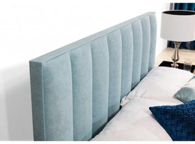 Elegantní čalouněná postel VALENCIE 160x200 cm Solid 1