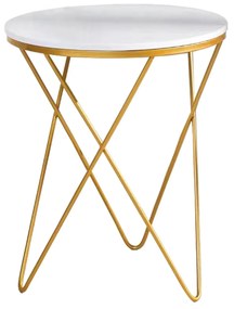 Odkladací stolek zlatý 164400