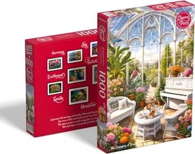CHERRY PAZZI Puzzle Oranžerie snů / 1000 dílků / 70 × 50 cm