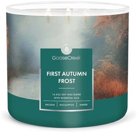 Goose Creek - vonná svíčka First Autumn Frost  (První podzimní mráz) 411g