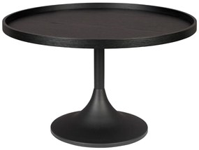 OnaDnes -20% Černý dubový konferenční stolek ZUIVER JASON 69 cm