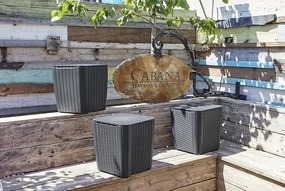 KETER LUZON stůl+box - grafit