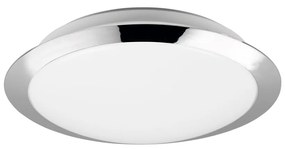 LED stropní svítidlo v leskle stříbrné barvě ø 29 cm Umberto – Trio
