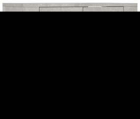 vidaXL 5dílný set TV skříněk kompozitní dřevo [3188634] Barva: šedá sonoma