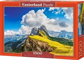 Castorland 152247-2 Puzzle Majestátní Dolomity, Itálie / 1500 dílků /