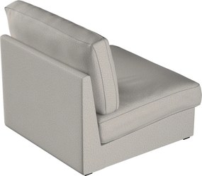 Potah na neskládací křeslo IKEA Kivik barva šedá látka pletený vzor