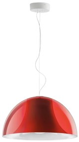 OnaDnes -20% Pedrali Červené závěsné světlo L002S/BA 52 cm